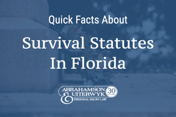 Florida Survival Statutes Quick Facts